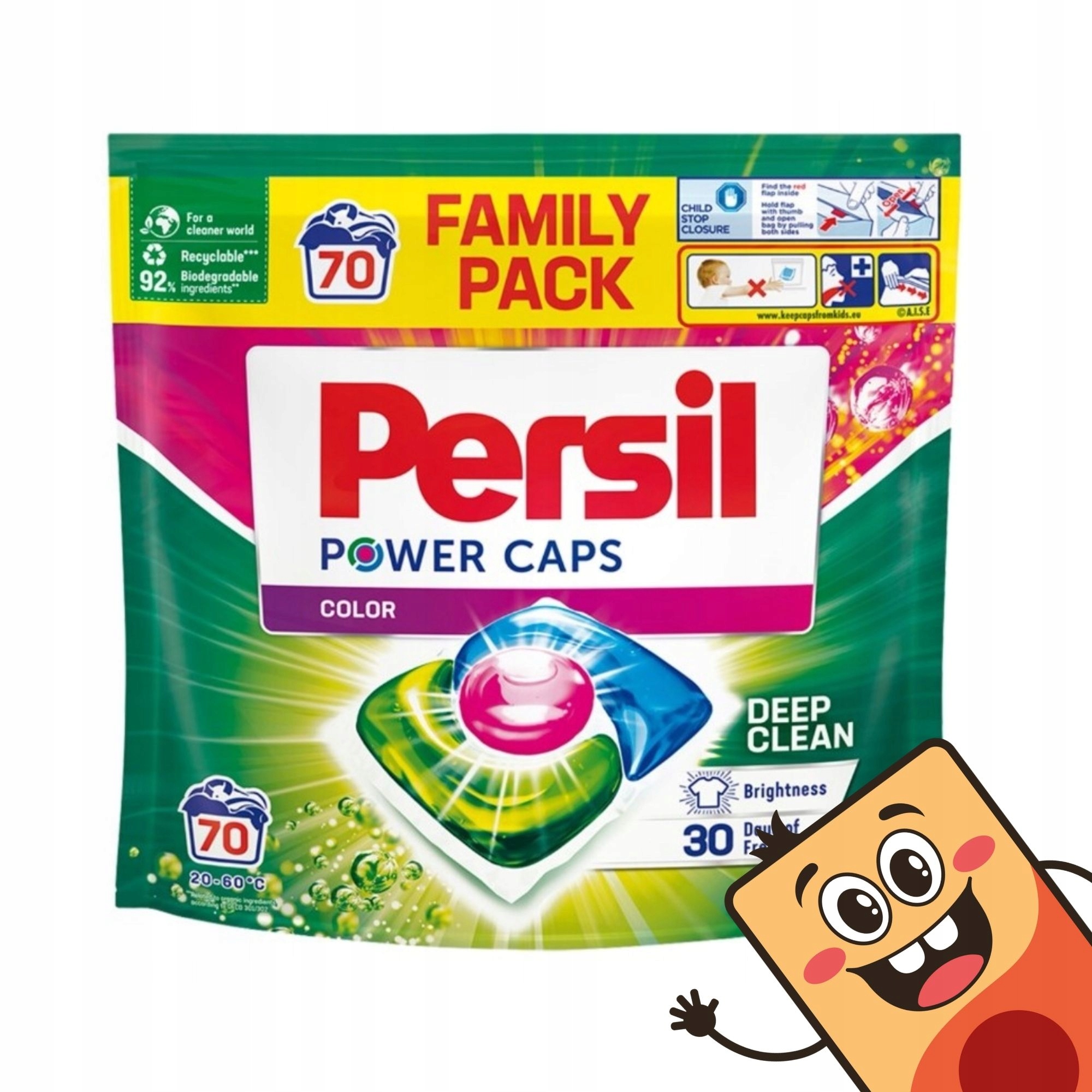 Persil Power Caps Kapsułki do prania 70 szt. color – Pan Kapsułka